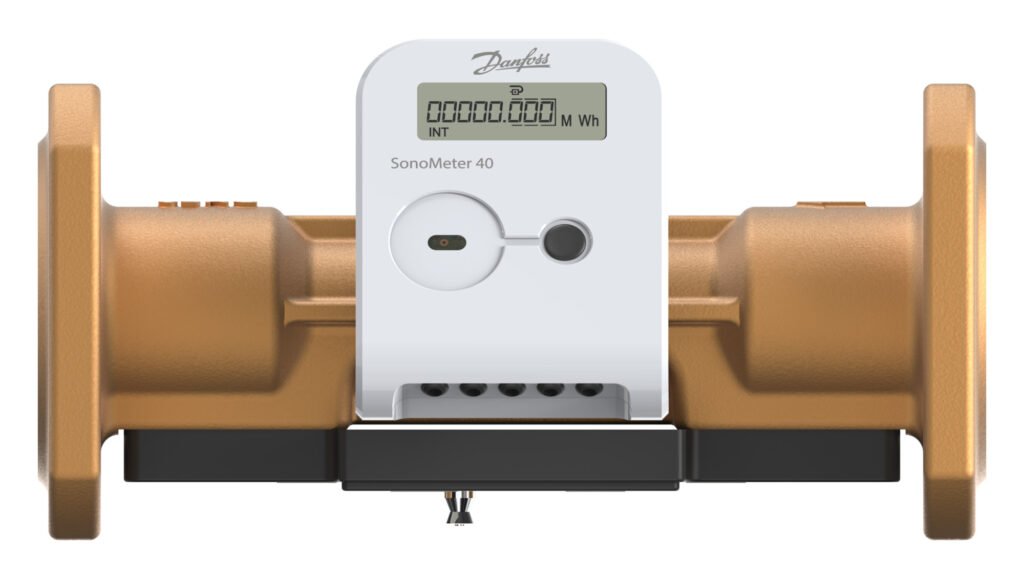 Energy Meter SonoMeter 40 Mod Bus 230V 1" QP2.5 130 Return Line Modbus ...